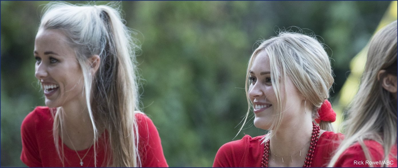 Cassie Randolph and Heather Martin knew each other in college before ...