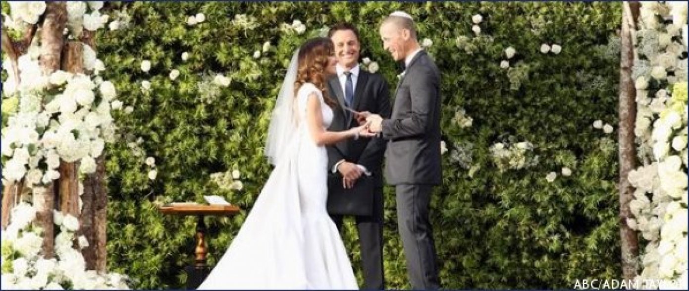 'The Bachelorette' couple Ashley Hebert and J.P. Rosenbaum wed ...