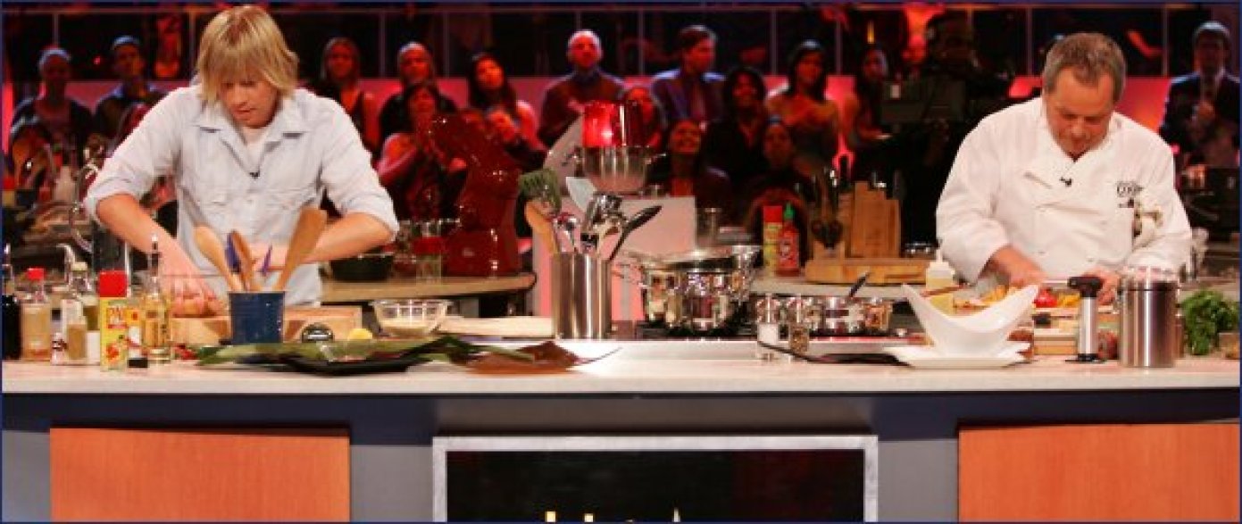 Ashley Parker Angel the second 'Celebrity Cooking Showdown' finalist ...