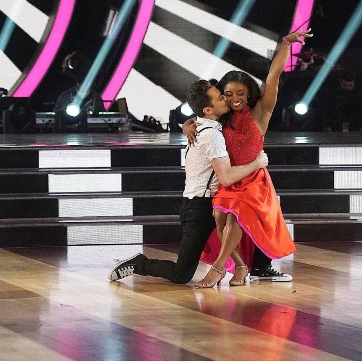 Simone Biles: I had tears in my eyes over 'Dancing with the Stars ...