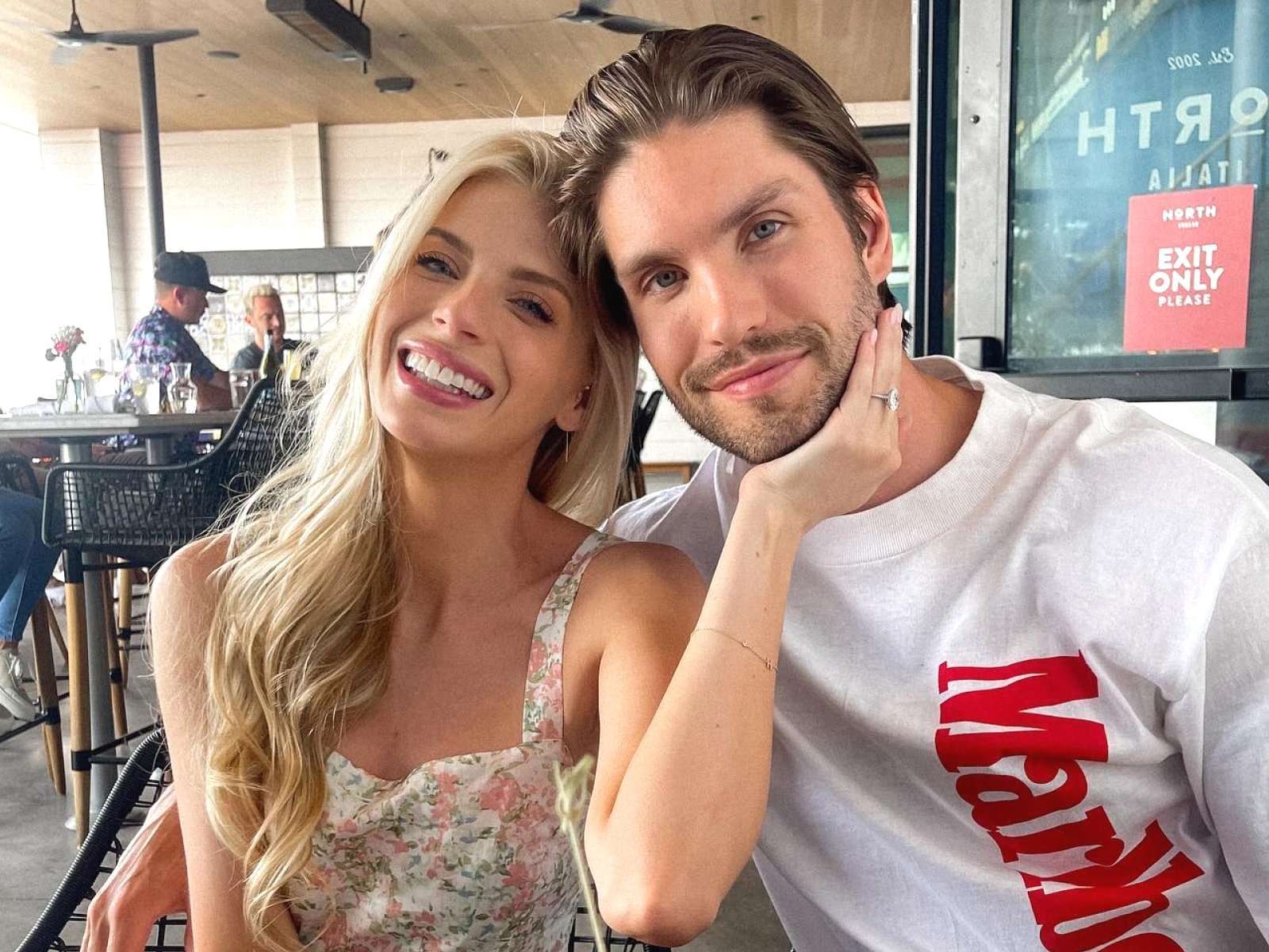 'The Bachelor' alum Haley Ferguson marries hockey player Oula Palve in ...